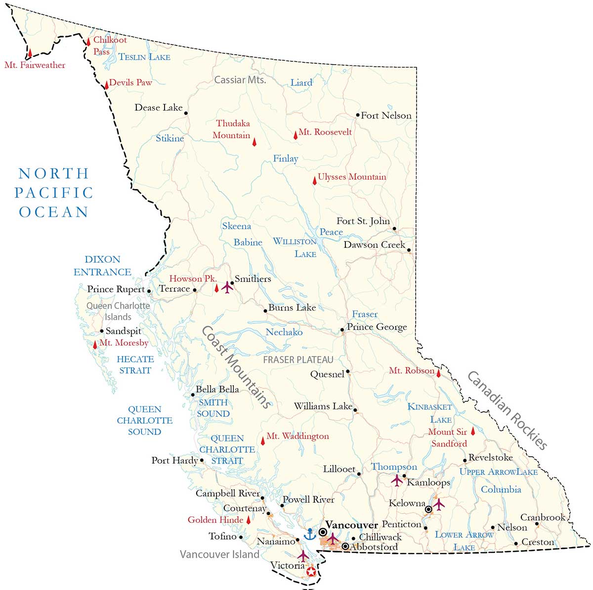 Welcome to BC – Contact Us: